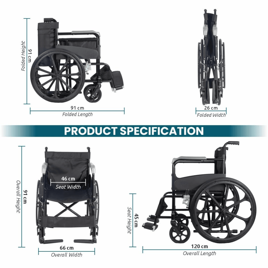 Best Folding Wheelchair Guide in Pune | Mobility Solutions
